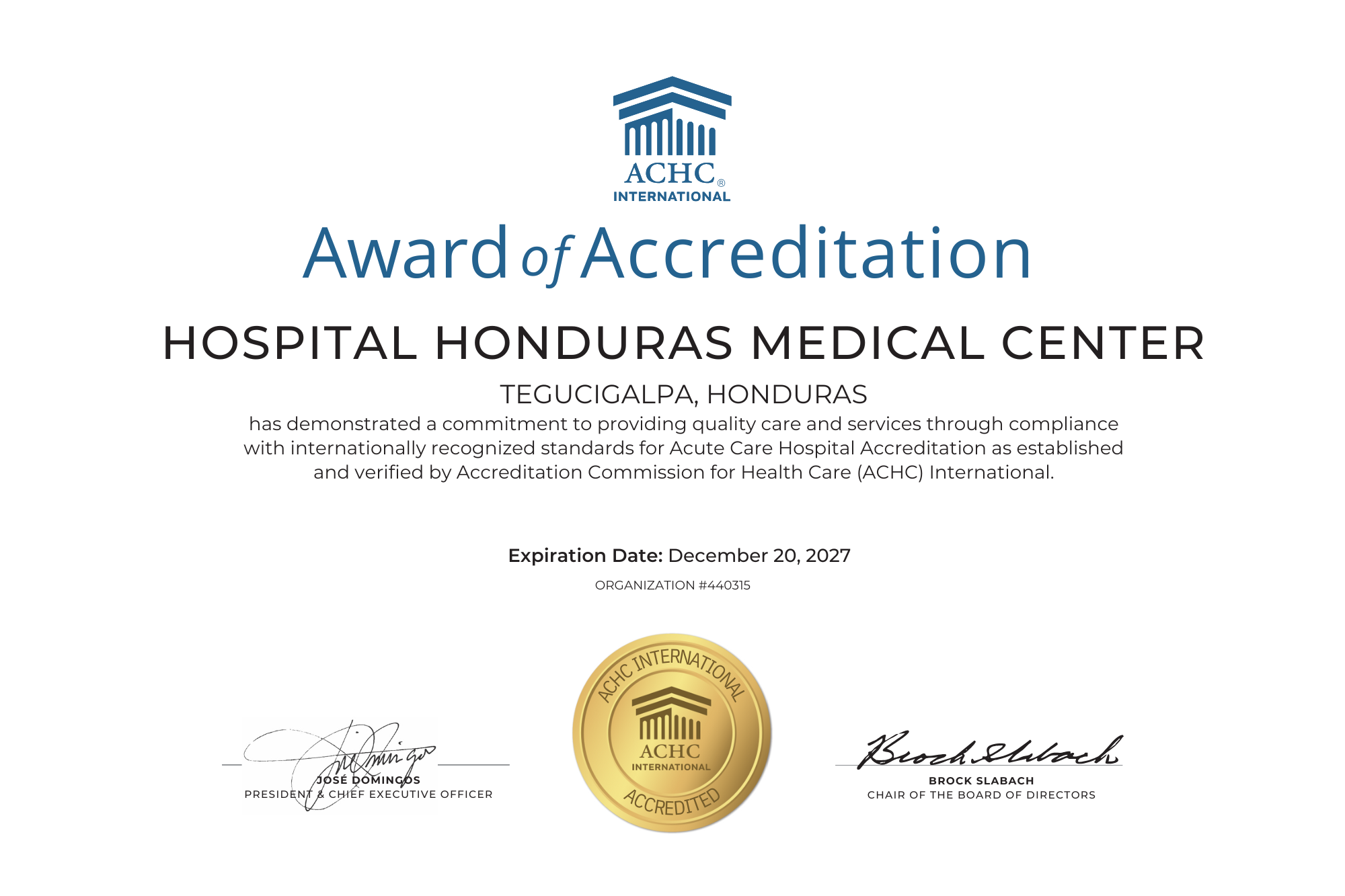 Honduras Medical Center